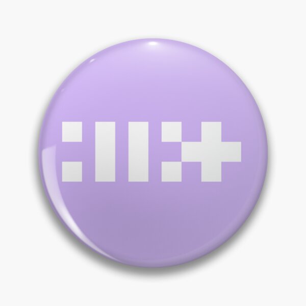 "ILLIT (아일릿) Logo Purple // KPOP Logo" Pin by InYourOrbit613 | Redbubble
