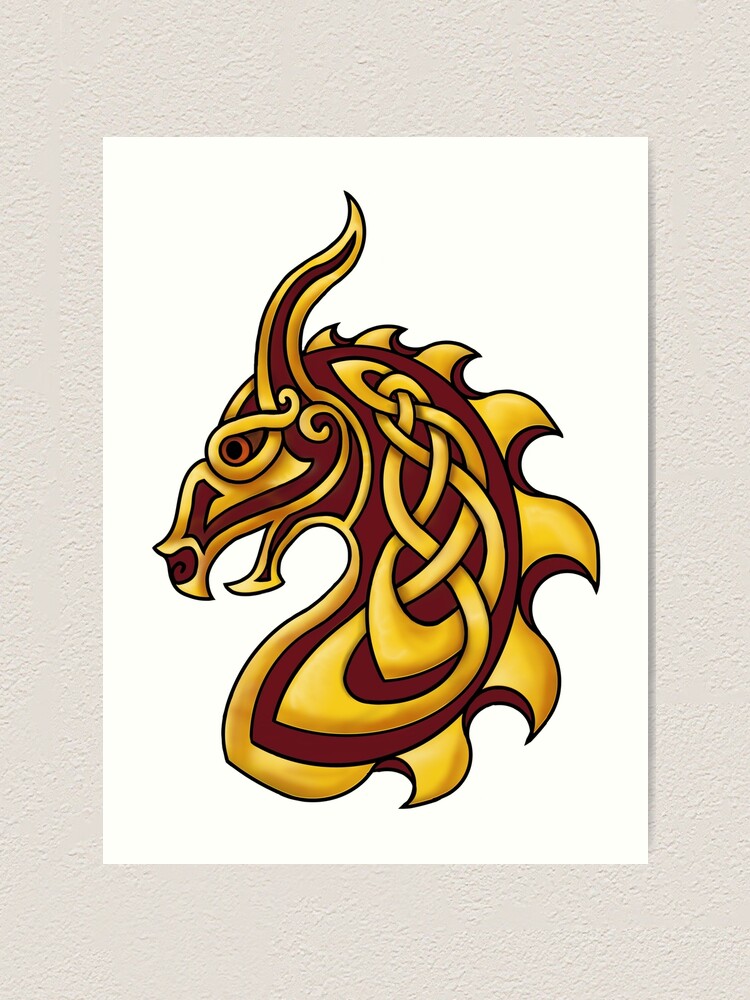 Celtic Dragon Drawing Celtic Hammer Club على X: "A Nordic Style