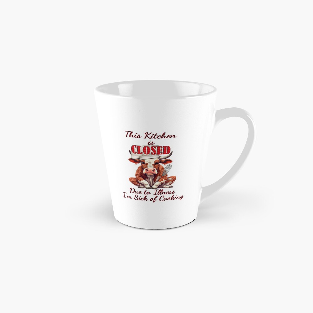 "This Kitchen Is Closed" Sticker for Sale by MyHeartByHands | Redbubble