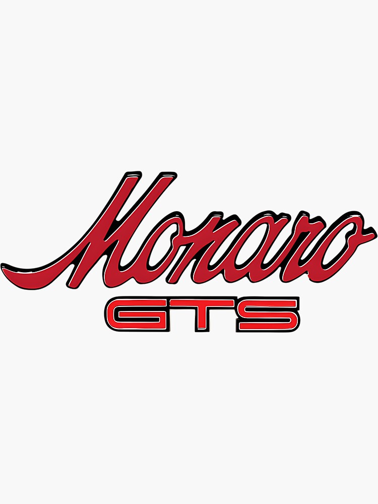 "Holden Monaro Gts Logo" Sticker by MilletHawks | Redbubble