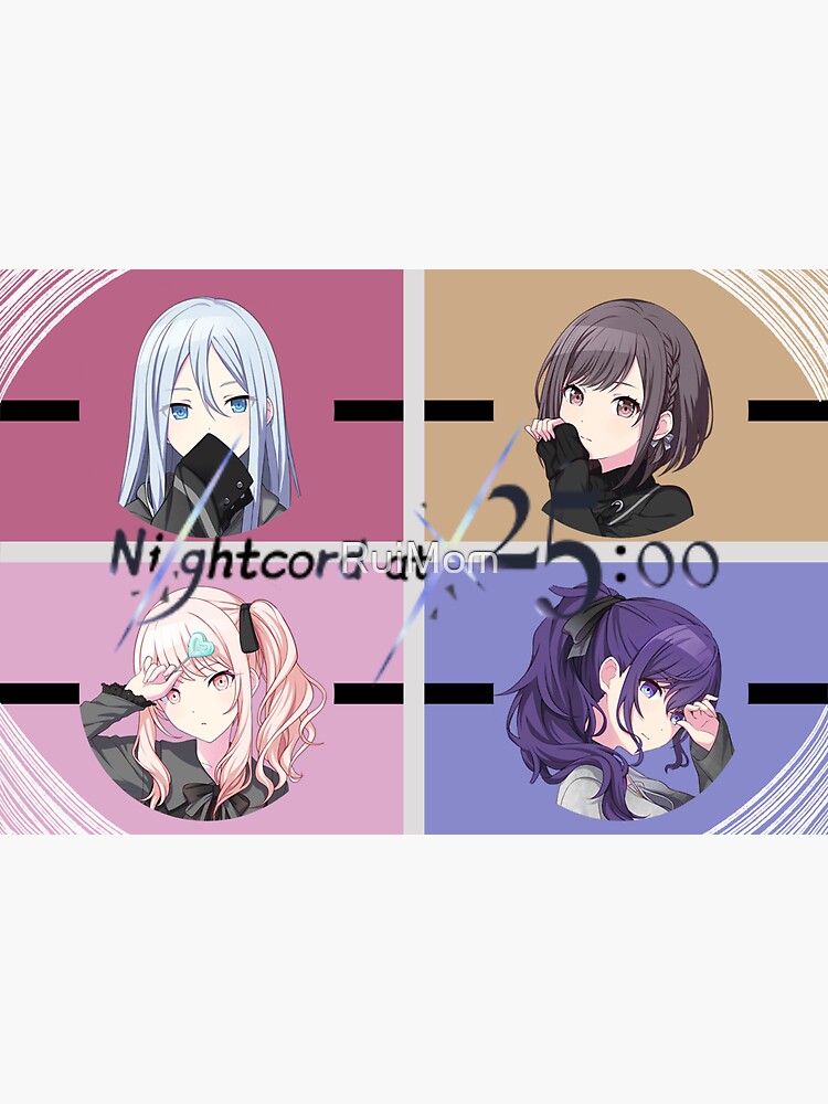 "Project Sekai - Nightcord at 25:00" Sticker for Sale by RuiMom | Redbubble