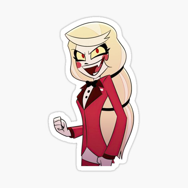 "Charlie Morningstar - Hazbin Hotel" Sticker for Sale by quiksilver895 ...