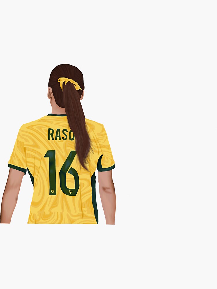"Hayley Raso Matildas Sticker" Sticker for Sale by poppyyviolet | Redbubble