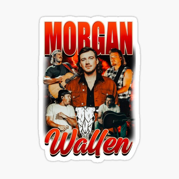 "Morgan wallen high quality art" Sticker for Sale by Urbanteesca ...