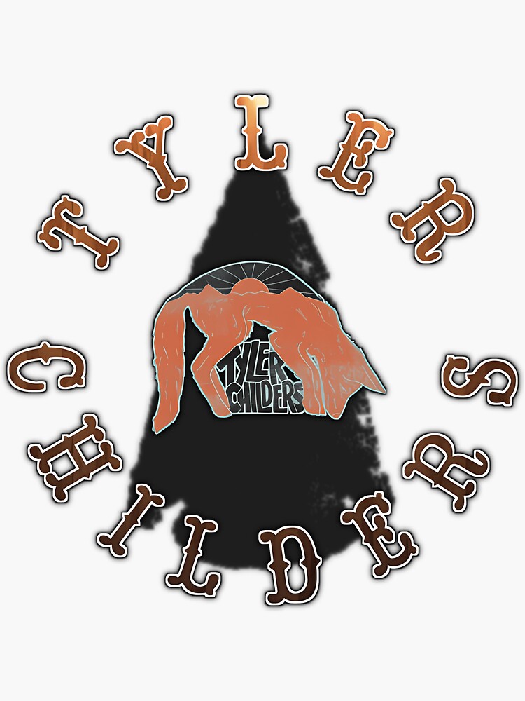 "Tyler Childers Logo" Sticker by TheBergnaum | Redbubble
