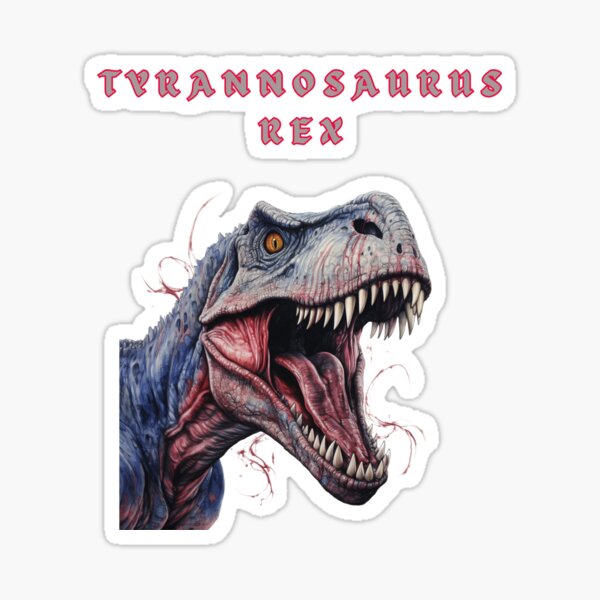 "Tyrannosaurus Rex" Sticker for Sale by mirciashop | Redbubble