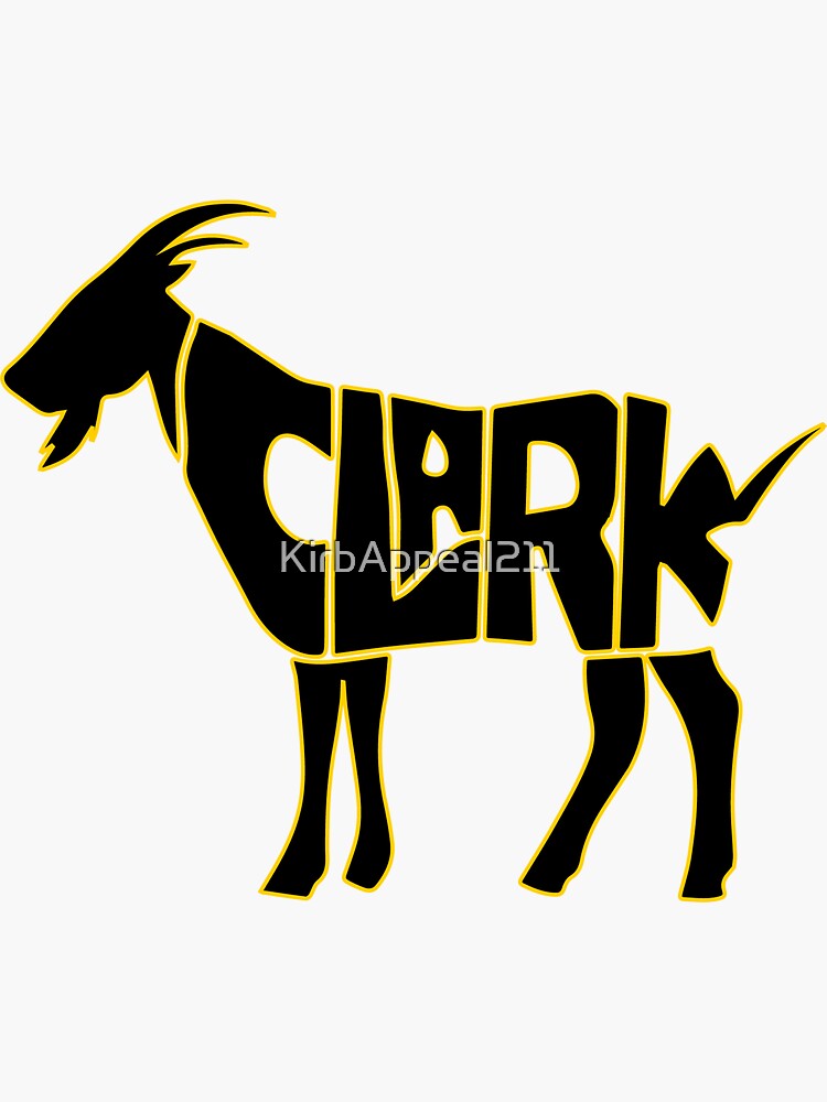 "Caitlin Clark GOAT" Sticker for Sale by KirbAppeal211 | Redbubble