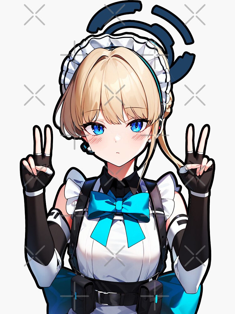 "Toki blue archive Stickers Asuma Toki blue archive decals blue archive ...