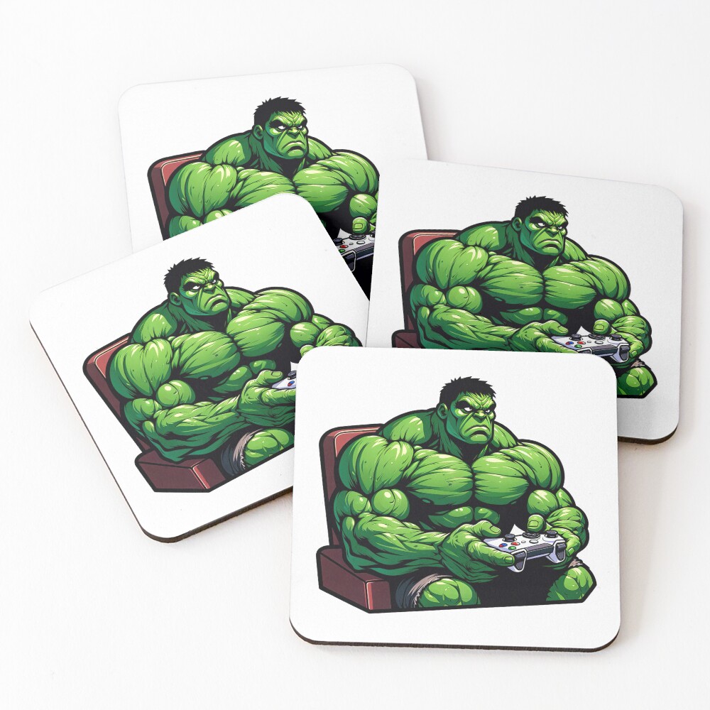 "The Gamer Hulk" Sticker for Sale by Hammad Iqbal | Redbubble