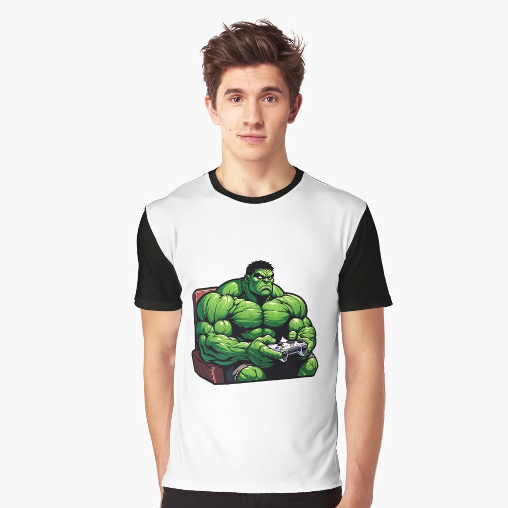 "The Gamer Hulk" Sticker for Sale by Hammad Iqbal | Redbubble