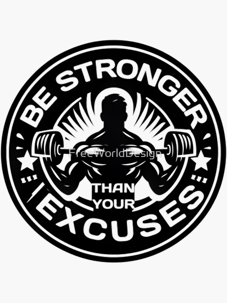 "Gym Quotes: Be Strong than your excuses, GymQuotes, motivational ...