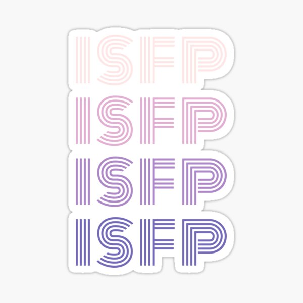 "ISFP MBTI" Sticker for Sale by LinDraws | Redbubble