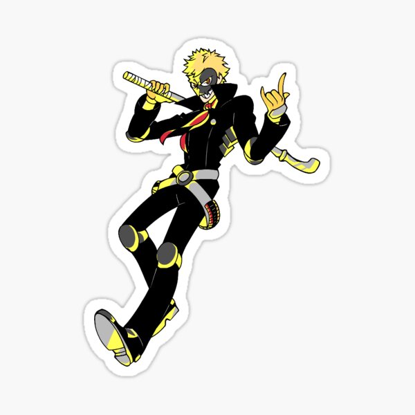 "Ryuji Sakamoto / Skull" Sticker for Sale by Dizzy Sakura | Redbubble