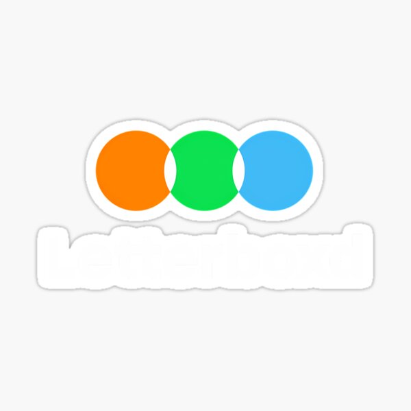 "letterboxd merch letterboxd logo " Sticker for Sale by Teresoormon ...
