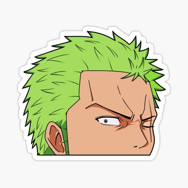 "Anime Peeker" Sticker for Sale by kamuicolors | Redbubble