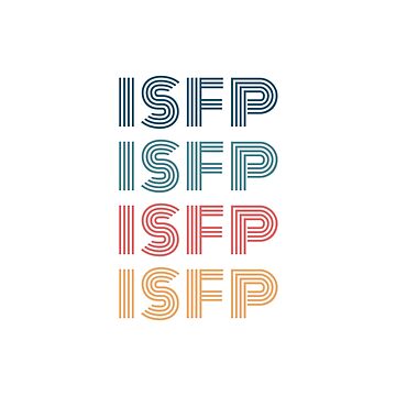 "ISFP MBTI" Sticker for Sale by LinDraws | Redbubble