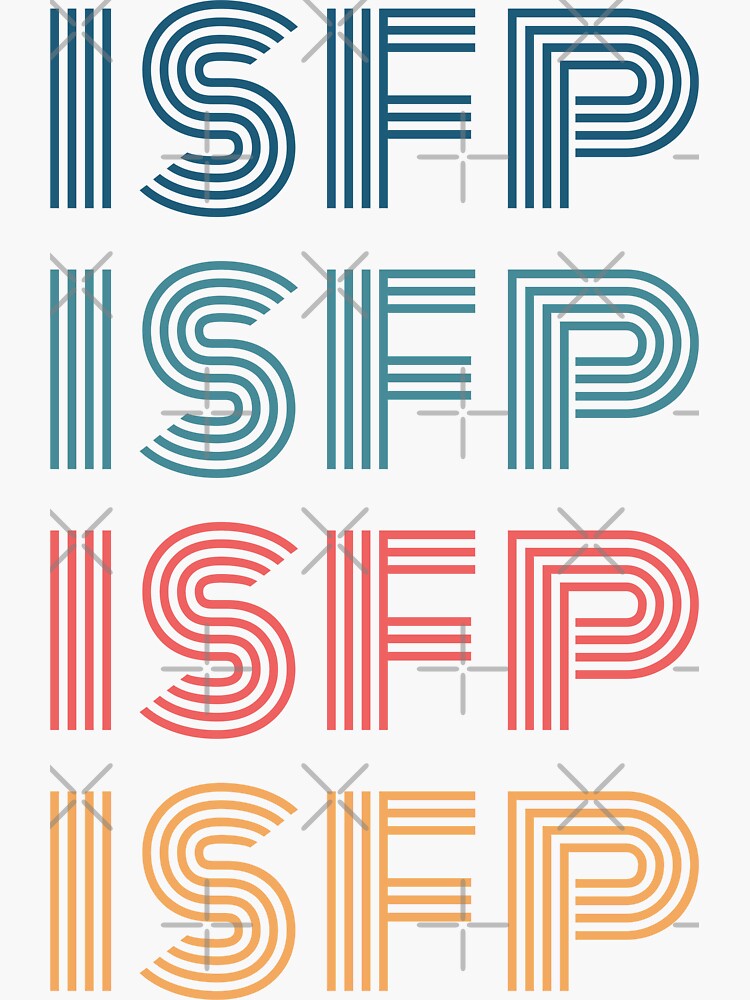 "ISFP MBTI" Sticker for Sale by LinDraws | Redbubble
