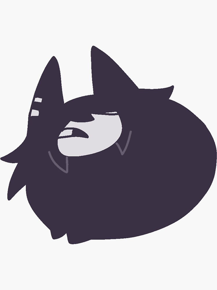 "Circle Miss Circle" Sticker for Sale by Birbneko | Redbubble