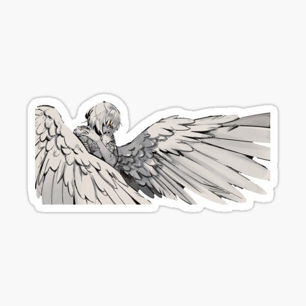 "falin wings" Sticker for Sale by Virginiemoo | Redbubble