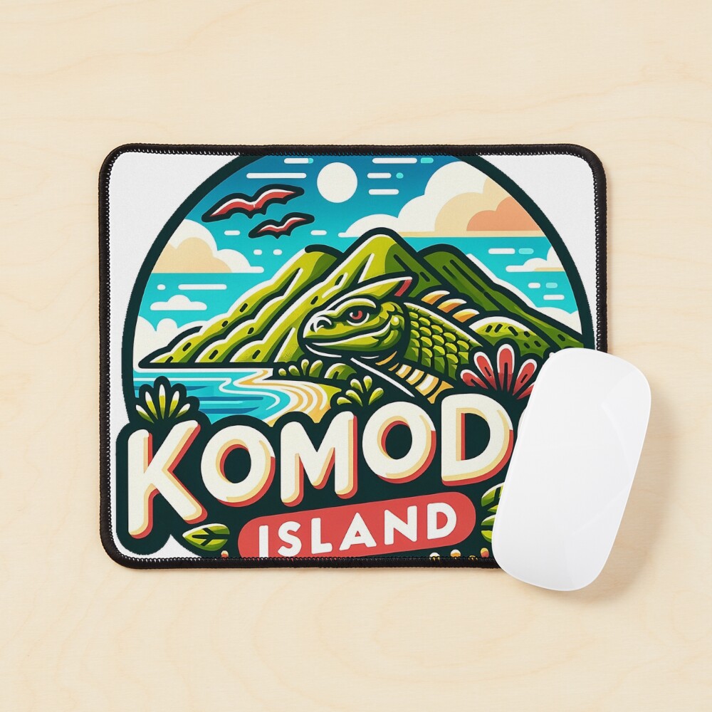 "Komodo Island Indonesia" Sticker for Sale by LoveLabDesign | Redbubble