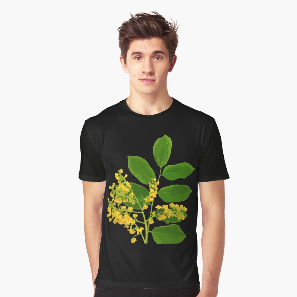 "Padauk Flower, Myanmar water festival (Thingyan)." Sticker for Sale by ...