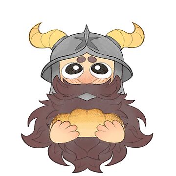 "Cute Senshi with his bread" Sticker for Sale by StarryBunnyGio | Redbubble