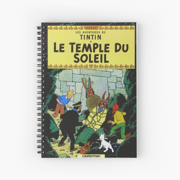 Tintin Spiral Notebooks | Redbubble