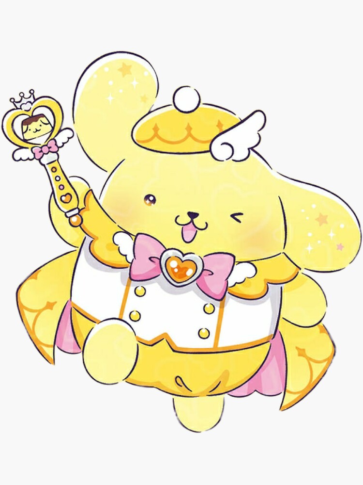 "prince pompom purin" Sticker by amaki88 | Redbubble