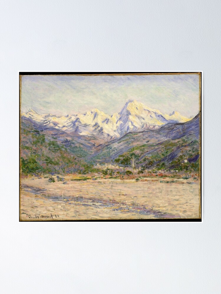 "The Valley of the Nervia " Poster by guagamela617 | Redbubble