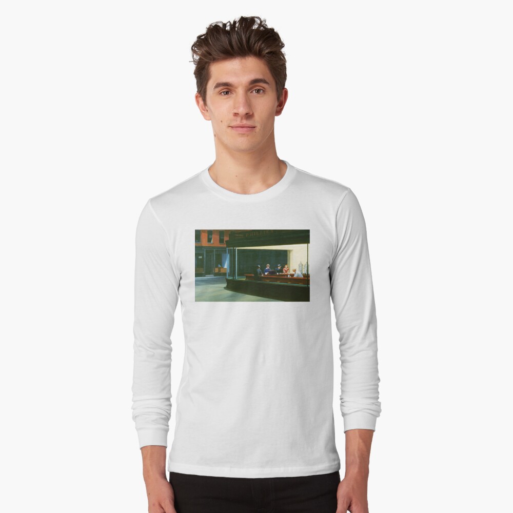 "Edward Hopper Nighthawks featuring Jessica Fletcher " Poster for Sale ...