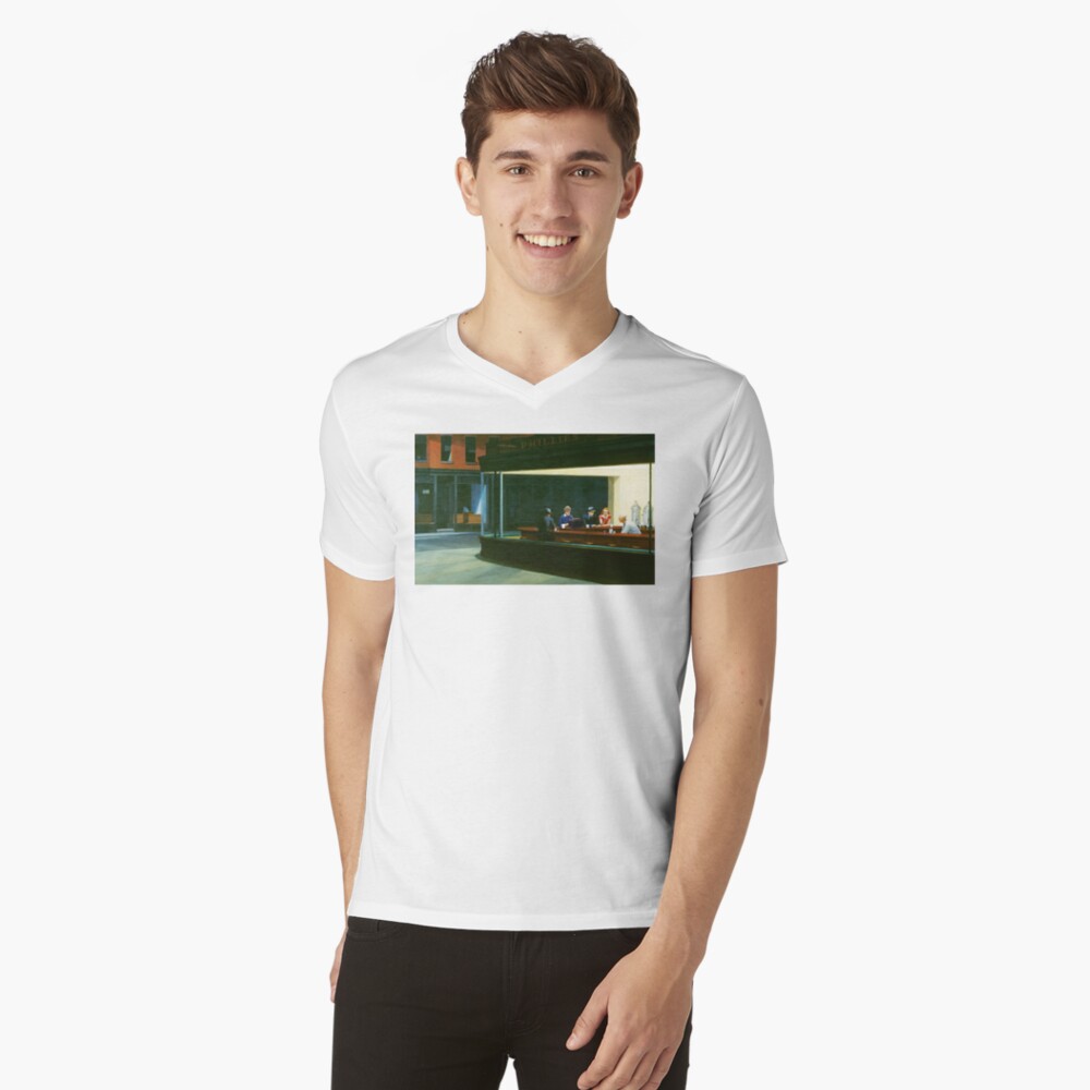 "Edward Hopper Nighthawks featuring Jessica Fletcher " Poster for Sale ...