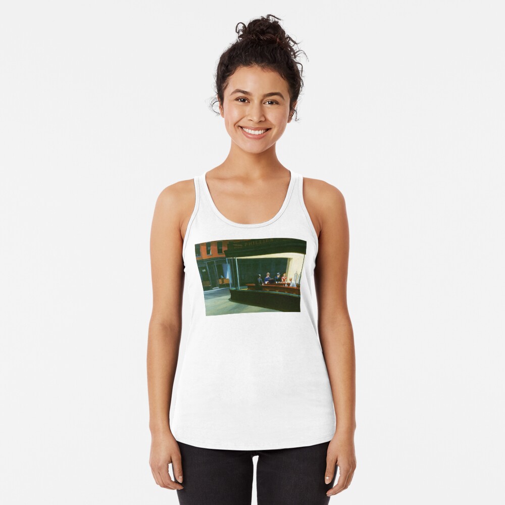 "Edward Hopper Nighthawks featuring Jessica Fletcher " Poster for Sale ...