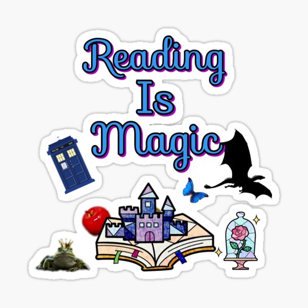 " you never know where book will take you because Reading Is Magic ...