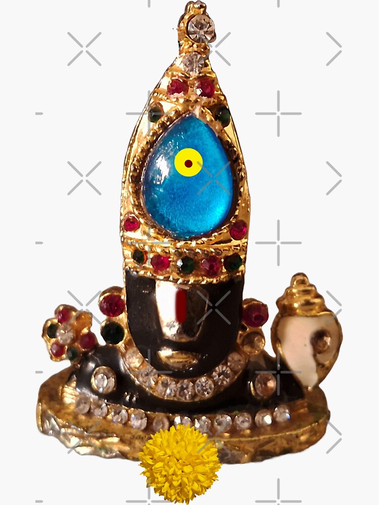 "Tirupati Balaji/Lord Balaji/Venkateswara Swamy" Sticker for Sale by ...