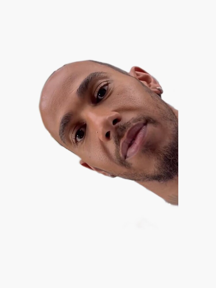 "F1 Lewis Hamilton Meme" Sticker for Sale by muzartique | Redbubble