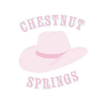 "Chestnut Springs Cowboy Romance Book Illustrations" Sticker for Sale ...