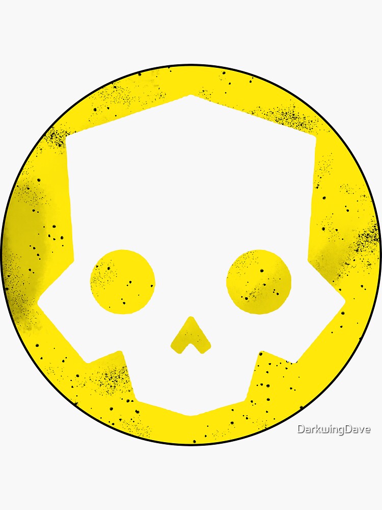 "Helldivers 2 logo ( Hollow) " Sticker for Sale by DarkwingDave | Redbubble