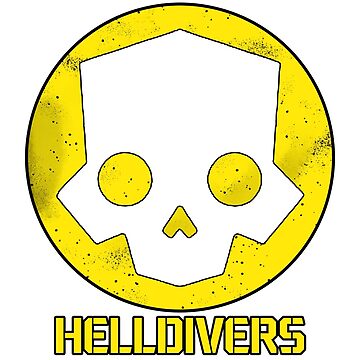 "Helldivers 2 Skull" Sticker for Sale by DarkwingDave | Redbubble