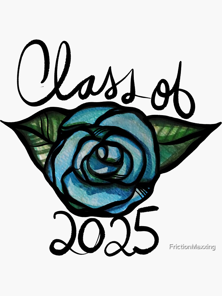 "Class of 2025" Sticker for Sale by BubbSnugg LC | Redbubble