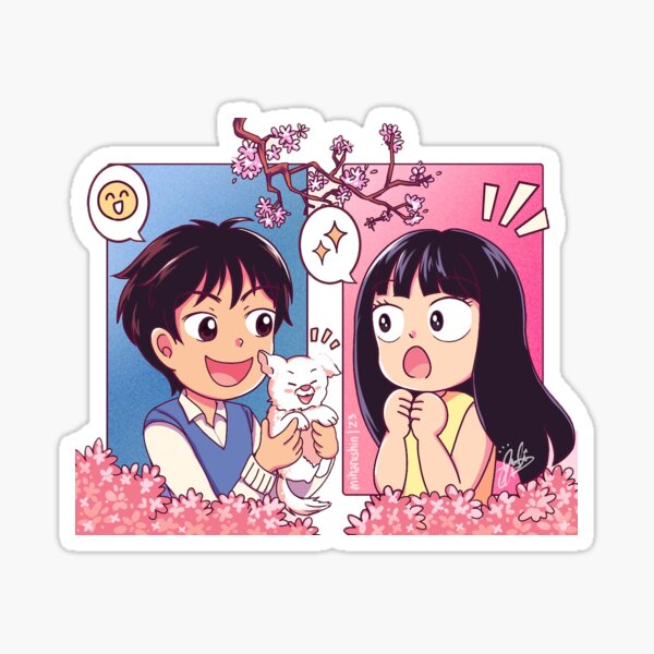 "sawako puppy " Sticker for Sale by Virginiemoo | Redbubble