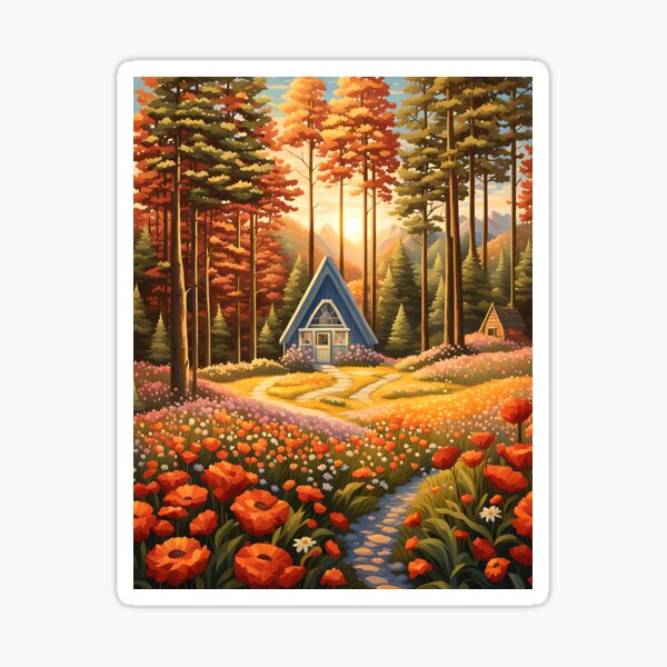 "Many Paths " Sticker for Sale by VeiledVision | Redbubble