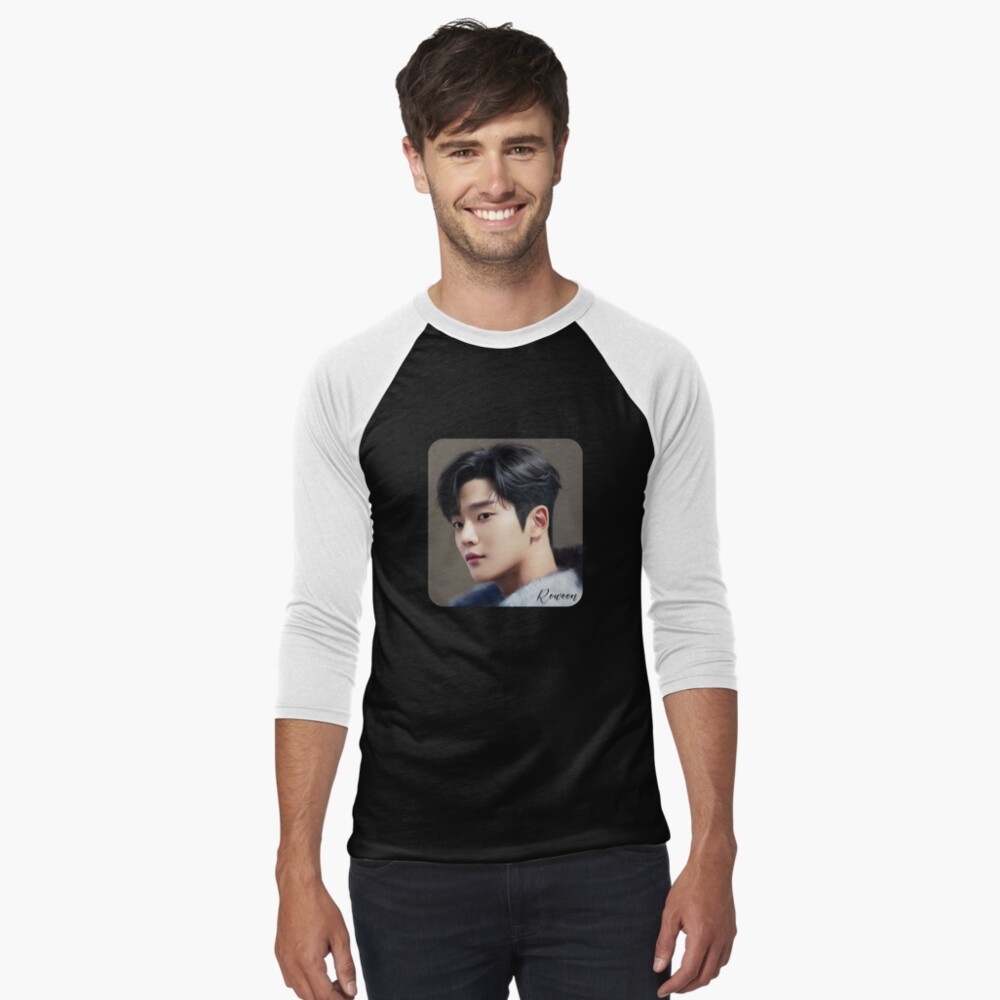 "Rowoon SF9 로운 fan art portrait" Sticker for Sale by Babush-kat | Redbubble