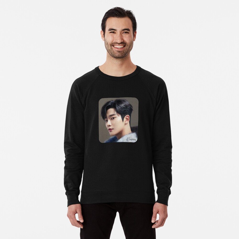 "Rowoon SF9 로운 fan art portrait" Sticker for Sale by Babush-kat | Redbubble