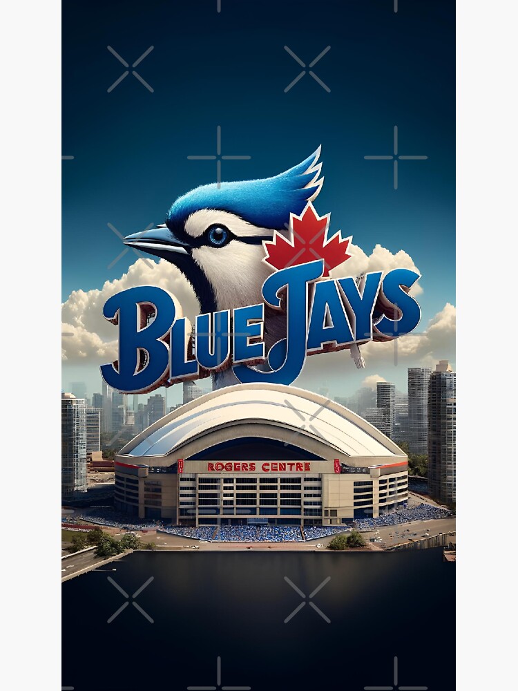 "Toronto Blue Jays Stadium Art" Sticker for Sale by Matthew Parkins ...