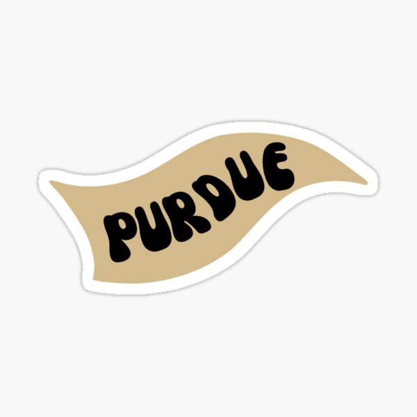 "purdue pennant" Sticker for Sale by emmashop04 | Redbubble