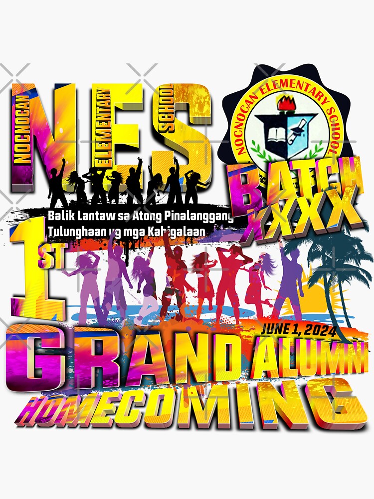 "grand alumni homecoming" Sticker for Sale by NCJGraphic | Redbubble