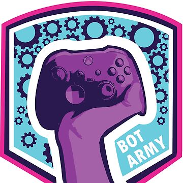 "Bot Army Logo" Sticker for Sale by KevbotOfficial | Redbubble