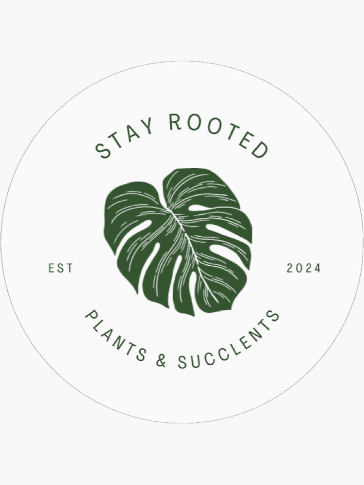 "Stay Rooted 5" Sticker for Sale by baileepence | Redbubble