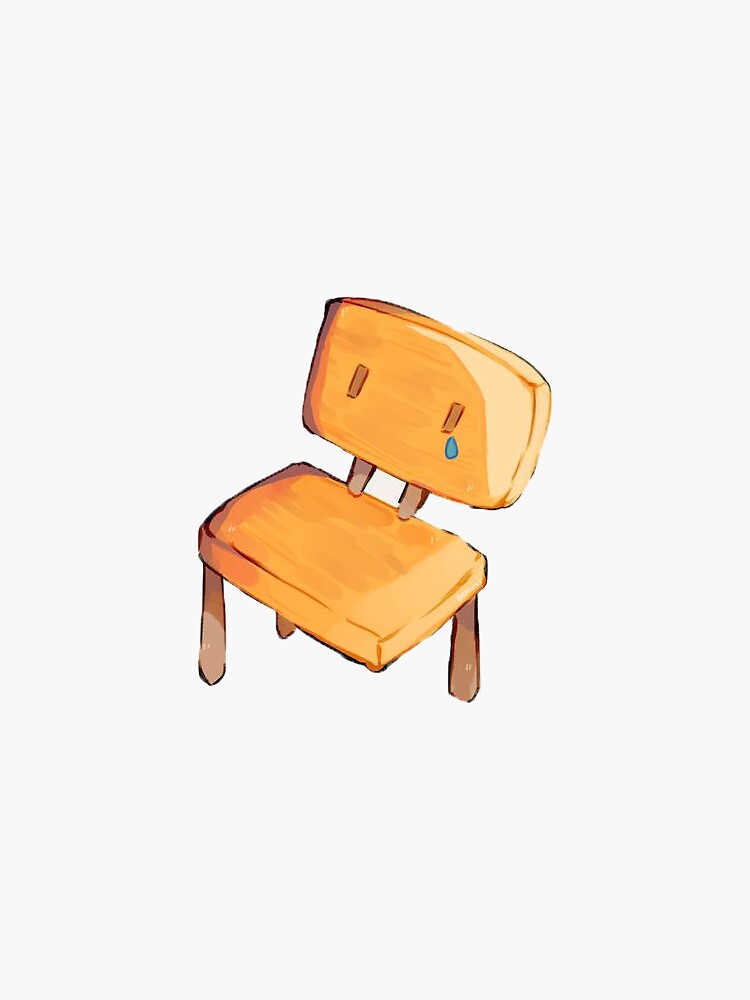 "suzume chair" Sticker for Sale by Virginiemoo | Redbubble