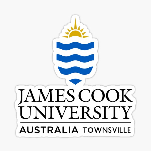 "James Cook University JCU Townsville Australia" Sticker for Sale by ...